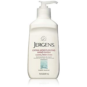 Jergens Moisturizing Hand Wash, Cherry Almond, 7.5 Fl Oz
