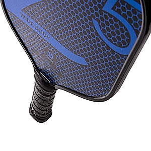 Onix Z5 Graphite Pickleball Paddle (Blue) with Cushion Grip and Blue Paddle Cover