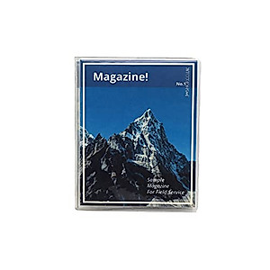 ASVP Shop JW Field Service Vinyl Magazine and Tract Organizer Holder Supplies