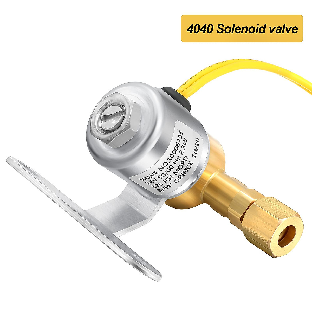 Humidifier Valve 4040 Solenoid Valve Brass Air Valve Compatible with Aprilaire Fit for 400 500 600 700 Humidifier 24 Volt