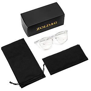 Zoldag Safety Glasses Anti Fog Safety Goggles for Nurses,Blue Light Blocking Glasses Protective Eyewear for Women Nurses