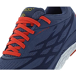 Topo Athletic Women's Low Drop Magnifly 3 Road Running Shoes, Iris/Coral, 6.5