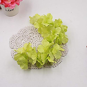 Floral Decor 1 Pc Artificial Silk Flower Garland Vine Wisteria Leaf Hanging Wedding Decor Artificial Silk Flower Garland Vine - (Color: 05)