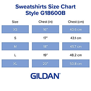 Gildan Youth Full Zip Hoodie Sweatshirt, Style G18600B, Sport Grey, Medium