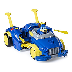 Paw Patrol, Mighty Pups Super Paws Chase’s Powered Up Cruiser Transforming Vehicle