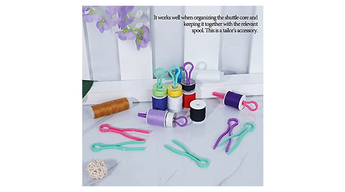 Keep Threads Organized with 30-Pack Bobbin Buddies for Sewing