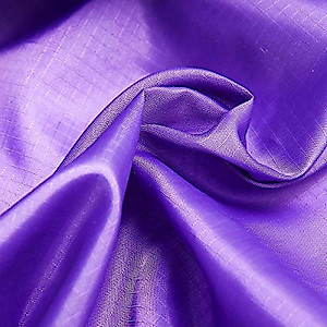 Padyrytu Hay Bale Storage Bag, 420D Large Tote Hay Bale Carry Bag, Foldable Portable Horse and Livestock Hay Bale Bags with Zipper Waterproof, Fits for Tree Storage (45''x 14'' x 23'') Purple