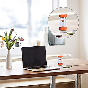 5 Pack Sand Timer Colorful Sandglass Timer Hourglass Set Sand Clock Timer Hourglass 1/3/5/10/30 Minutes for Games Classroom Kids Kitchen Office Deko