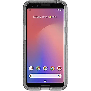 OtterBox Symmetry Clear Series Case for Google Pixel 3 XL - Non-Retail Packaging - Stardust (Silver Flake/Clear)