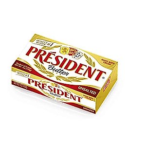 President Imported Unsalted Butter,7oz (199g)