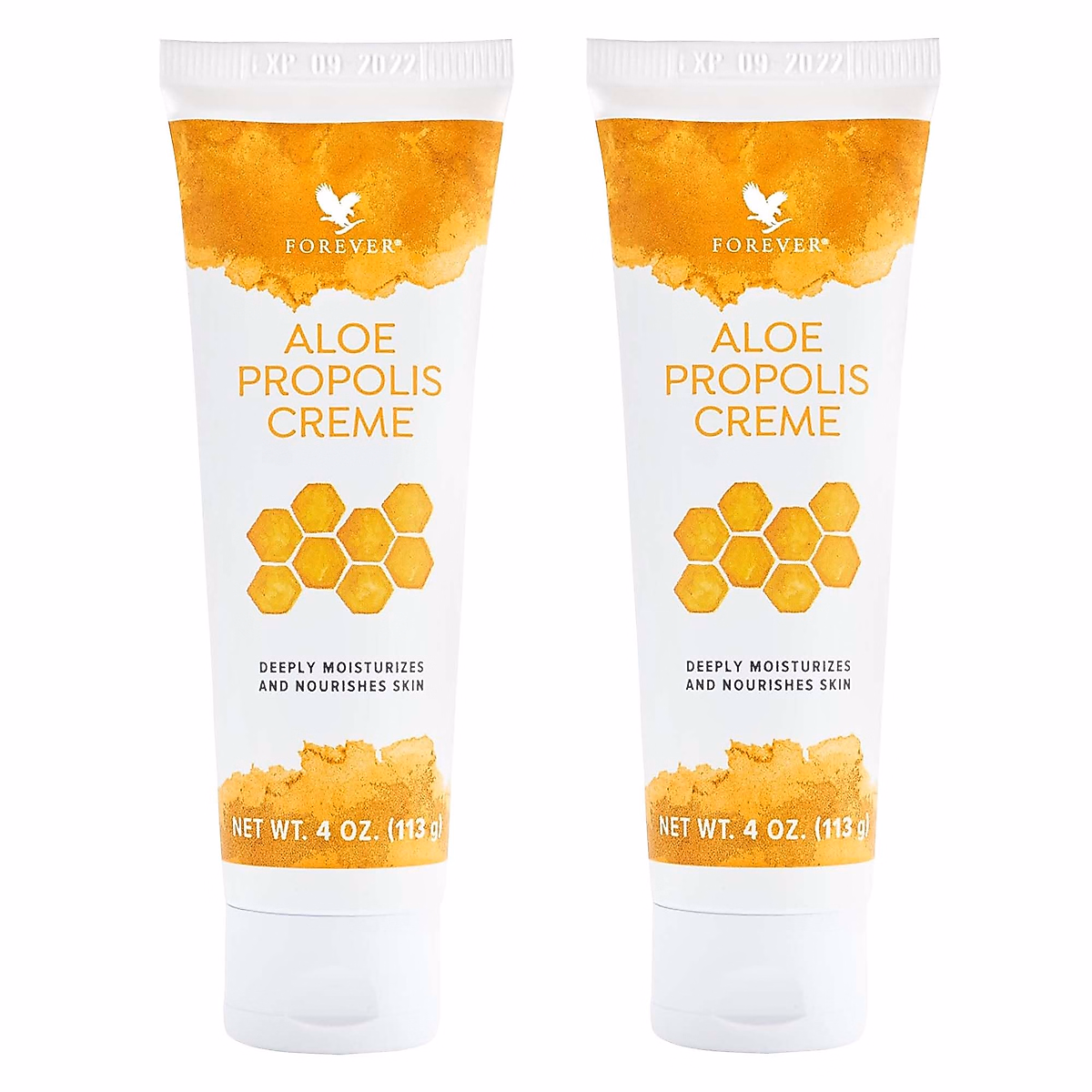 Forever Living - Aloe Propolis Creme - Skin Nourishment with Aloe Vera and Bee Propolis - Moisturizing Cream with Vitamins A, E & C - 4 oz (2 Pack)