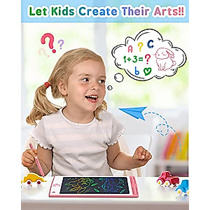 BAVEEL 3 Packs LCD Writing Tablets, 8.5 Inch Doodle Board Drawing Pad Toy Birthday Gift for 2 3 4 5 6 Years Old Boys Girls, Kids Toddler Colorful Erasable Reusable