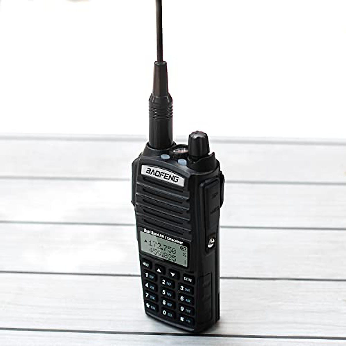 BAOFENG UV-82 8W Handheld Ham Radio, Long Range Portable Ham Radio with Extra 1800mAh Rechargeable Battery, Programming Cable and Antenna (1 Pack)