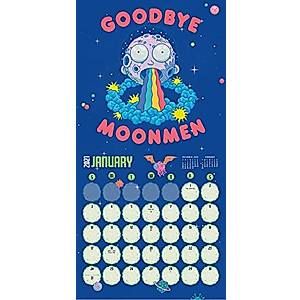 Rick and Morty 2021 Calendar