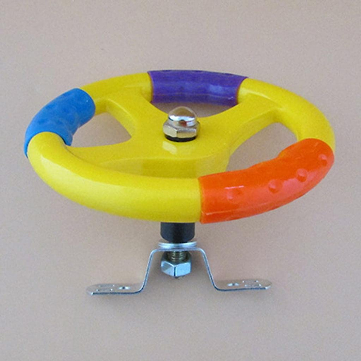 AMLESO Toy Car Steering Wheel Plastic Steering Wheel for Children Table Occupied