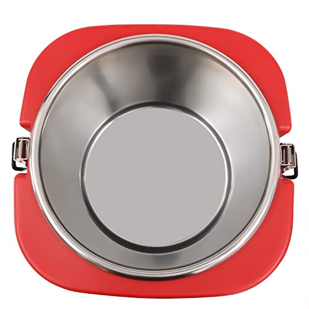 Gdrasuya10 Insulated Soup Carrier Coolers, Commercial 2.5 Gallon Food Warmer Box Large Insulation Barrel Cooler or Hot Carrier for Restaurant, Canteen, Home, Red