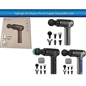 UpBright 16.8V AC/DC Adapter Compatible with Medcursor MG0101GR MG01 MMG0101 Deep Tissue Percussion Electric Body Muscle Mini Massager Handheld Massage Gun 16.8VDC Li-ion Battery Power Supply Charger