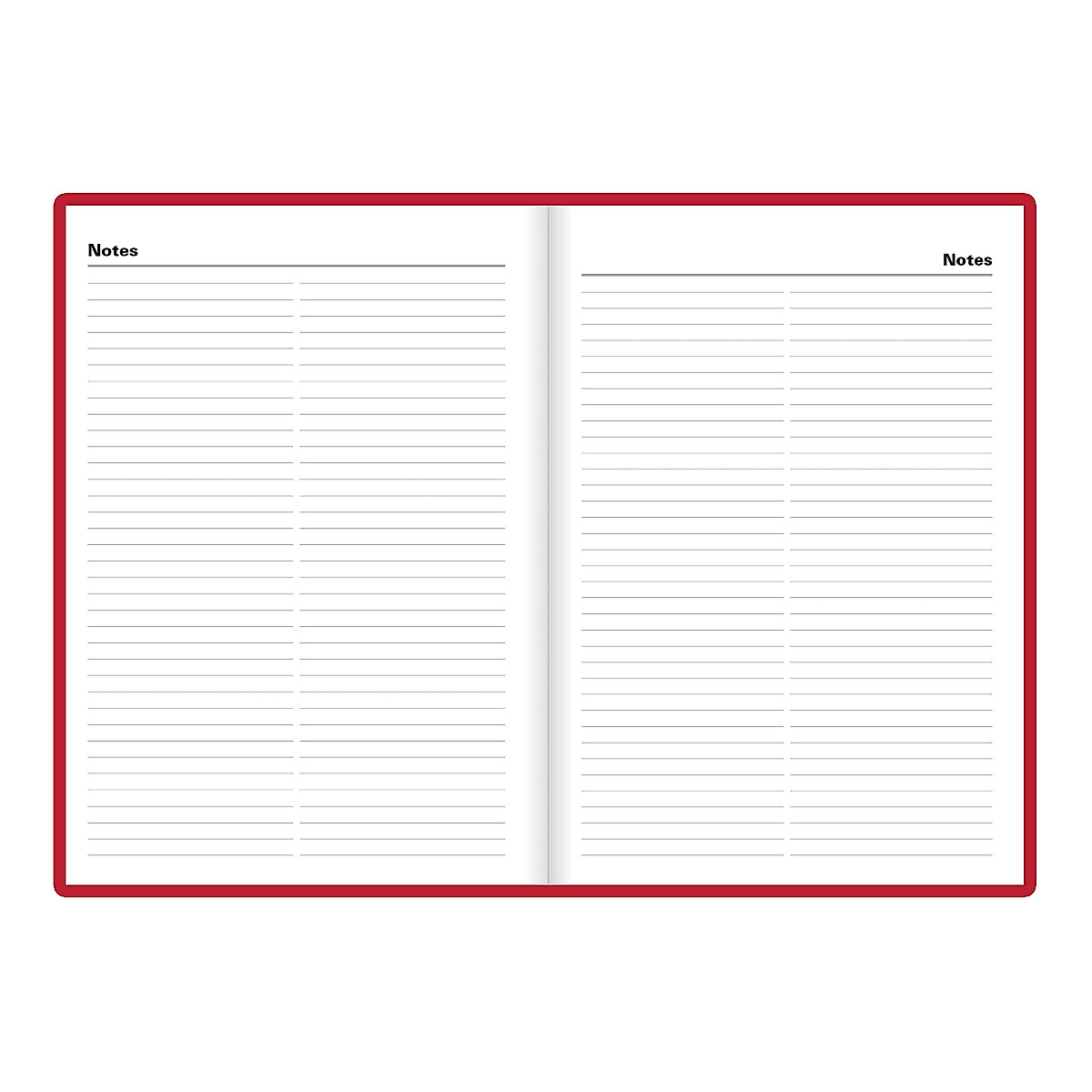 Letts of London Standard Daily Planner, 12 Months, January to December, 2024, Day-Per-Page, A5 Size, 8.25" x 5.875", Burgundy (C10XBY-24)