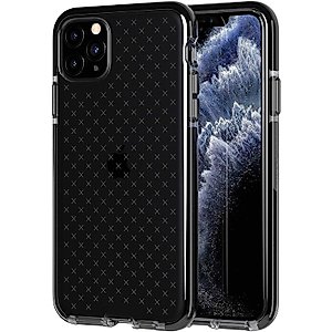 Tech21 Evo Check Series Gel Case for Apple iPhone 11 Pro Max - Smokey Black