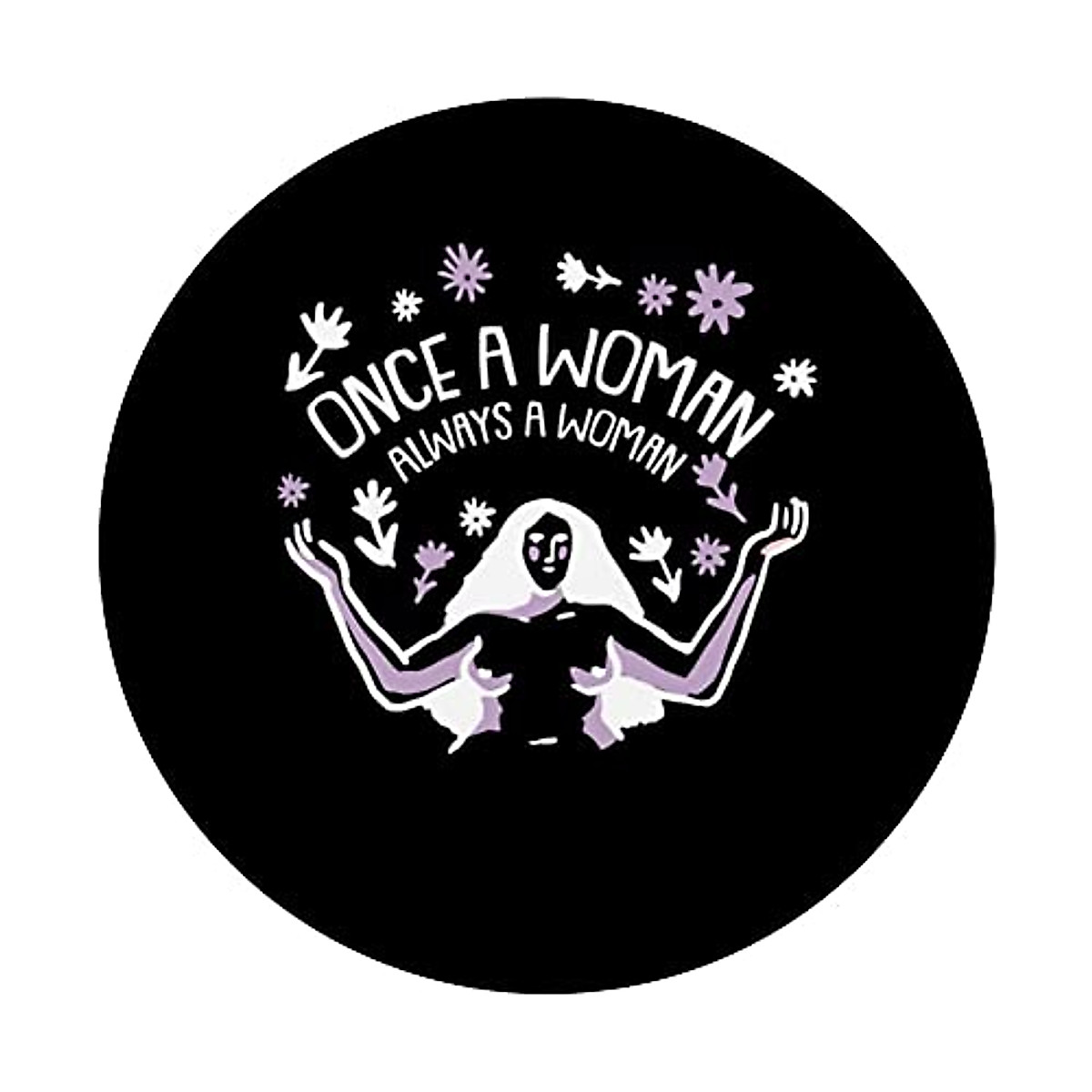 Uterus Menopause - Hysterectomy PopSockets Swappable PopGrip