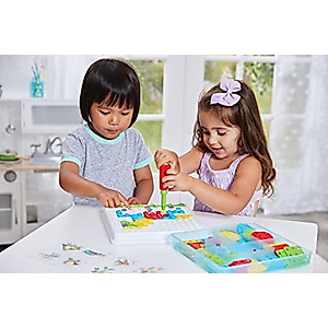 Kidoozie Create & Construct Building Kit, S.T.E.A.M Mosaic Art Activity for Children Ages 3+