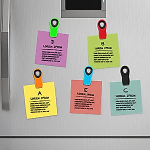 10 Pack Magnetic Chip Clips Bag Clips Food Clips, Plastic Bag Clips for Chips, Clips for Food Packages, Kitchen Clips with Magnet for Snack Bags and Food Bags