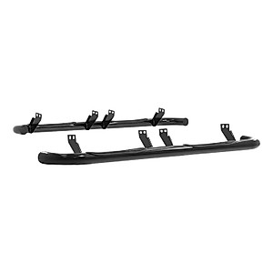 ARIES 204075 3-Inch Round Black Steel Nerf Bars, No-Drill, Select Hummer H2