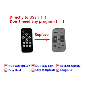 Remote Control for FRIGIDAIRE RG15D/E-ELL 5304476833 5304487535 5304501879 5304476866 CRA057XT7 CRA057XT710 CRA057XT711 CRA057XT712 Room Air Conditioner