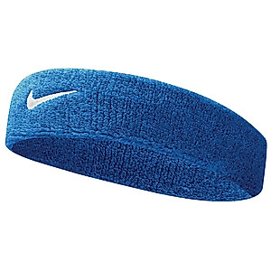 Nike Swoosh Headband (Royal Blue/White, Osfm)
