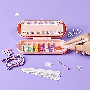 Blingle Bands DIY Gem Friendship Bracelet, 5 Band On The Go Starter Pod in 6 Piece CDU - Arts & Craft Activity for Ages 7 and Up