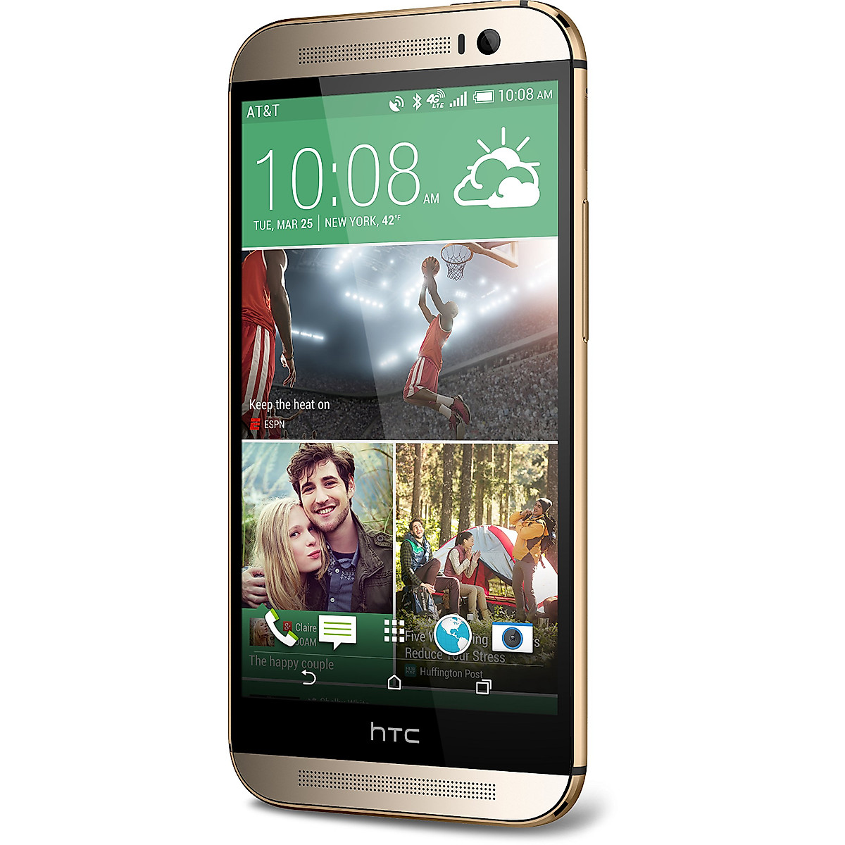 HTC One M8, Amber Gold 32GB (AT&T)