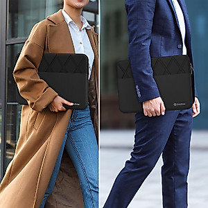 Smatree 14 inch Laptop Sleeve for HP Spectre x360 2-in-1 Laptop 14/14t, HP EliteBook 1040 G11, HP Chromebook x360 14c/14ct, for HP Pro x360 435 G10, 14 inch HP Laptop Bag with Accessory Pocket (E413)