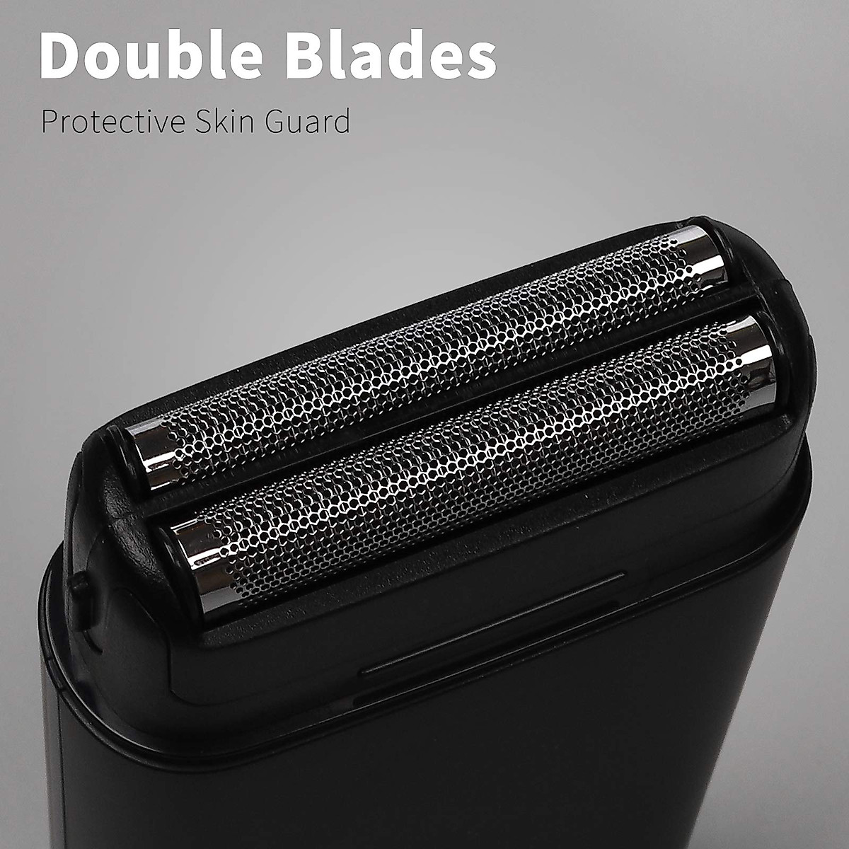 Electric Razor, Shaver, Portable Foil Shaver with Hard case in Double-Headed, USB Rechargeable, Great Gifts for Traveler