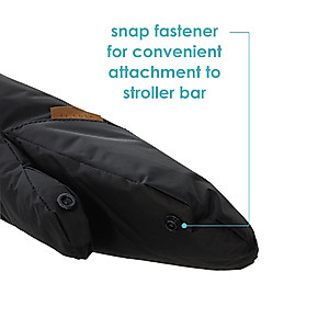 JJ Cole Bundle Me Bundlemitts, Cozy Gloves, Hand Mittens, Attaches to Stroller