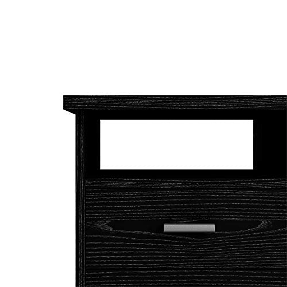 Tvilum Desk with 4 Drawers, Black Woodgrain