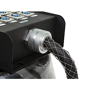 Monoprice 20-Channel Snake & 16 XLR x 4 TRS Stage Box - With 16 Downstream and 4 Upstream Connections, 100 Feet, Black