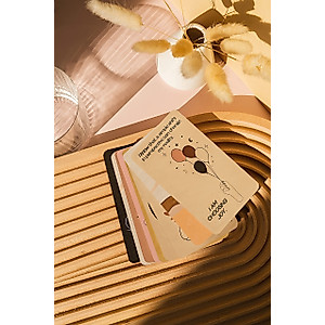 I Know Collection Affirmation Cards – Positive Affirmations Cards with Self-Empowering Quotes – Motivational Cards for Women and Men – Meditation Cards, Oracle Deck for Mindfulness – 40 Cards