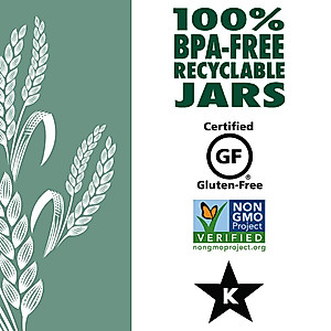 RiceSelect Jasmati, Long Grain Jasmine Rice, Gluten-Free, Non-GMO, 32 oz (Pack of 4 Jars)