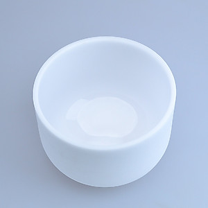 440HZ 8" A Third Eye Chakra Quartz Crystal Singing Bowl