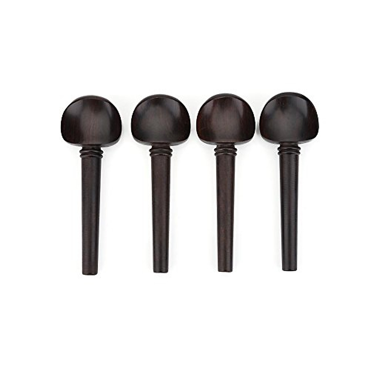 Cello Tuning Peg, 4pcs Ebony Wood Cello Peg 4/4 Cello Musical Instruments Accessories