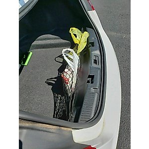 EACCESSORIES EA Trunk Organizer for Ford Taurus 2007-2019 & Mercury Sable 2008-2009 – Mesh Car Trunk Organizer – Cargo Net for Sedans – Nylon Mesh Netting – Compatible with Taurus & Sable