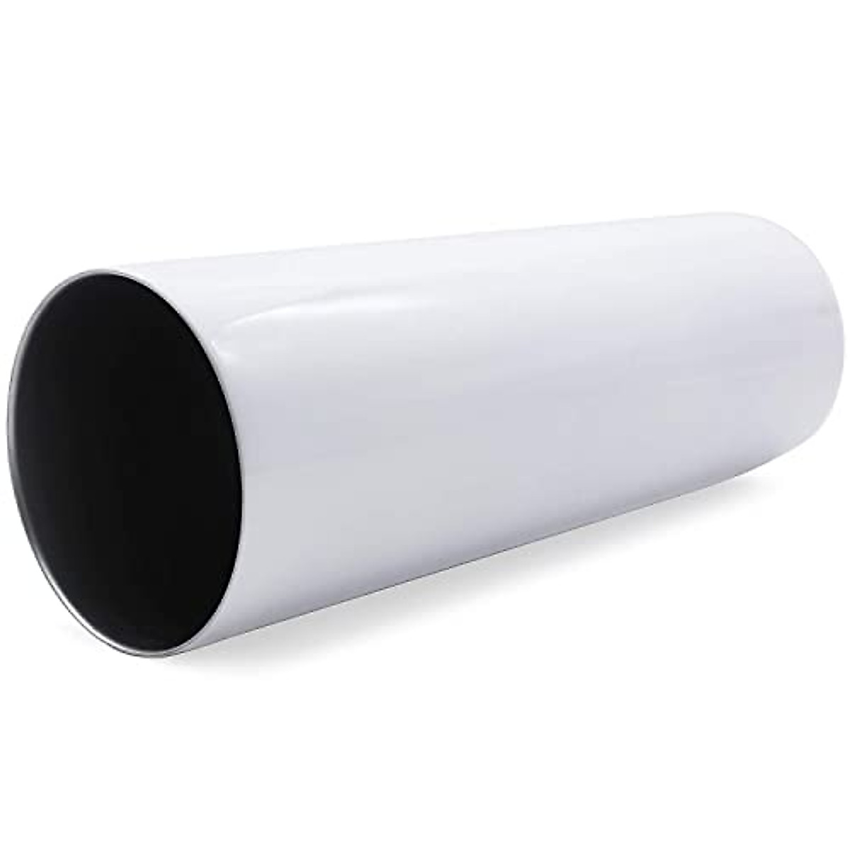 CALCA 10PCS Blank Sublimation Straight Tumblers 20 OZ Skinny Tumbler Taperless Straight Stainless Steel Tumbler Sublimation Tumbler Cups Travel Mug with Lid for DIY Coffee Water Drinks