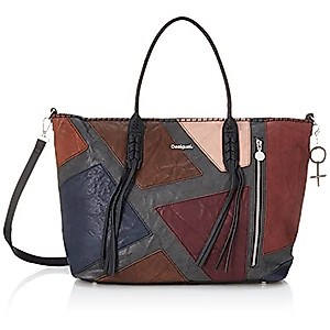 Desigual(デシグアル) PVC Shopping Bag, Braun