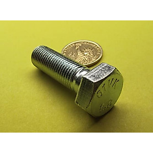 Class 8.8 Zinc Steel Bolts FT M14 x 1.5 mm x 45 mm Long 10 pcs