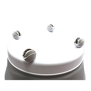 SAMMART 66L Collapsible Laundry Basket with Wheels - Foldable Pop Up Storage Container/Organizer with Wheels - Portable Washing Tub - Space Saving Hamper/Basket with Wheels (1, Grey)