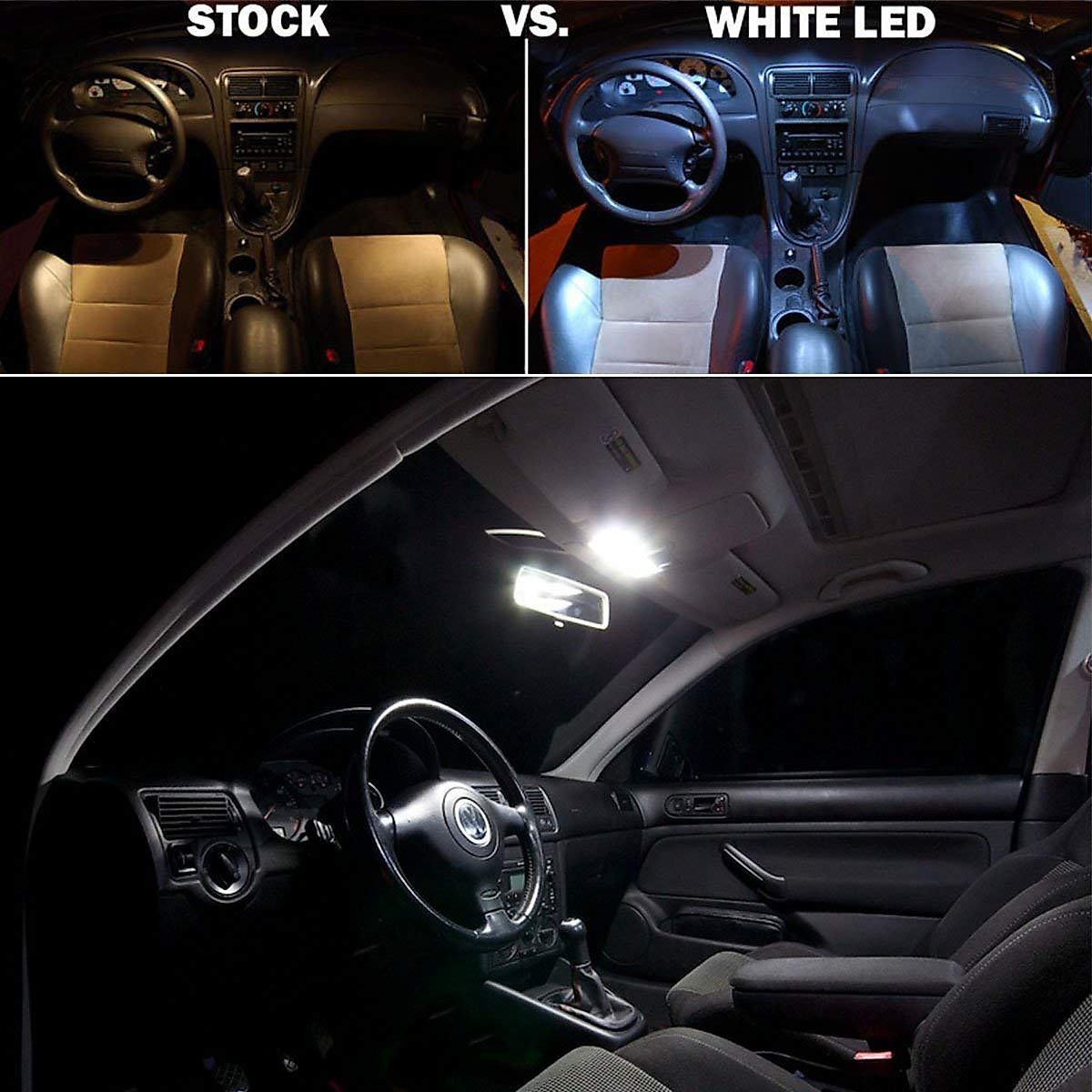 Marsauto DE3175 31mm LED Interior Dome Light Map Bulb Door Courtesy for Car 1.22inch DE3021 DE3022 Festoon Bulbs White Pack of 4