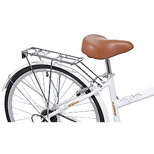 Kent International Springdale Hybrid Bicycle, White, 29 inch