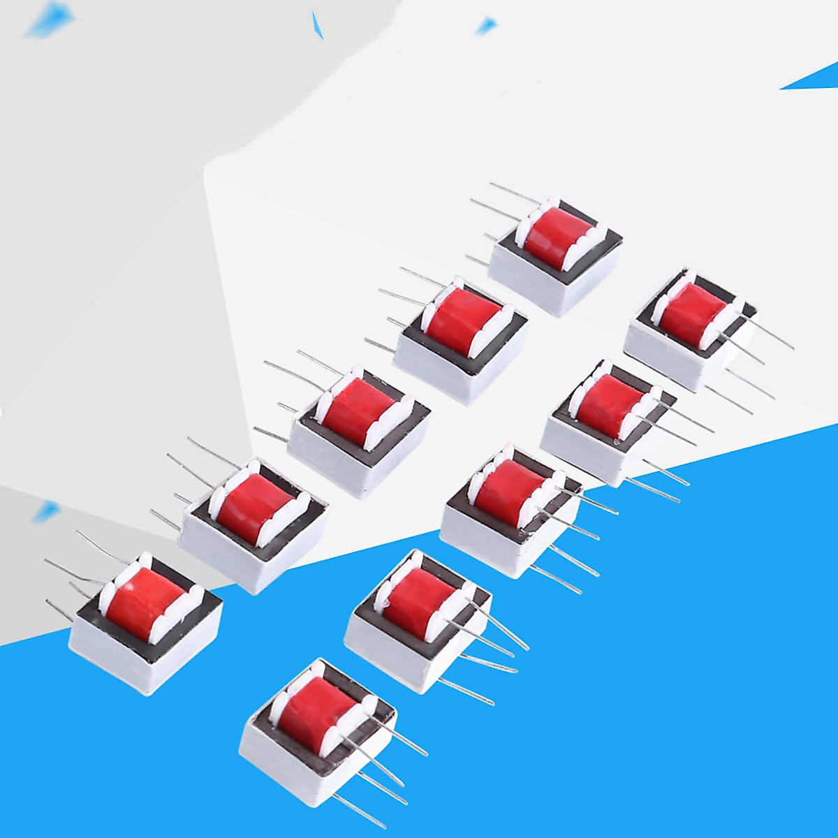 10Pcs Audio AC 600:600Ohm DC 135 :135 Ohm 1:1 EI14 Isolation Transformer Audio