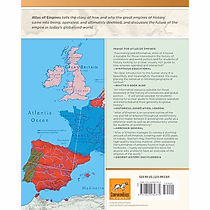 Atlas of Empires: The World's Great Powers from Ancient Times to Today (CompanionHouse Books) Comprehensive Resource of the Rise and Fall of Civilizations through History with Illustrations and Maps