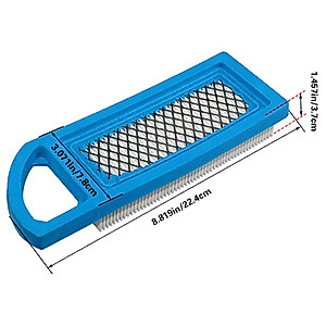 698083 Air Filter & Pre Filter 697015 for Briggs & Stratton 4211 4214 5077h 5077K 697153 795115 653202 695547 697014 697634 for John Deere M149171 for Craftsman 33425